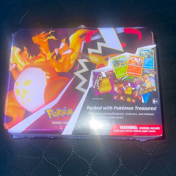 Pokemon | Toys | Pokemon Tcg Fall 220 Collectors Chest Tin Lunchbox ...